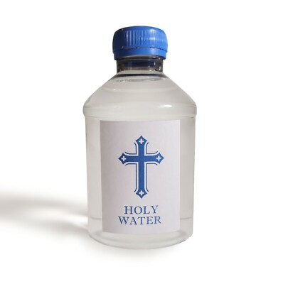 Holy Water, Spiritual Blessings from the Roman Catholic Church, 8oz ...
