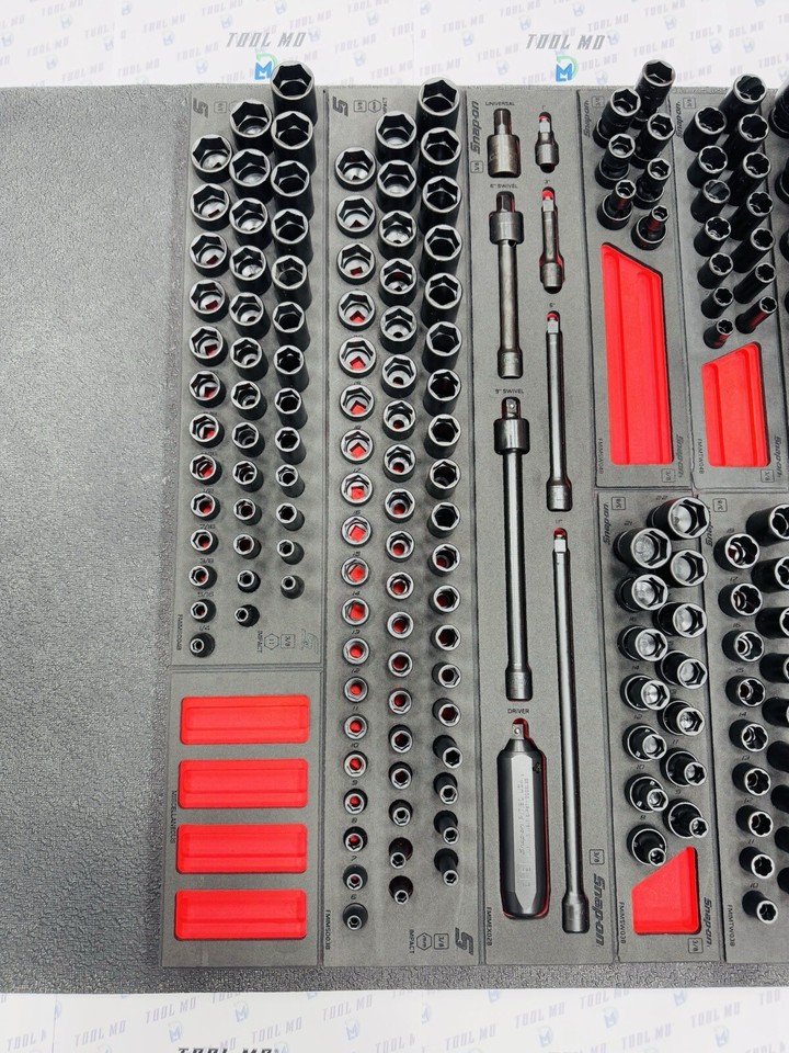 Snap-on Tools USA NEW 289-Piece Cloud 9 Ultimate Impact Drawer Assembly ...