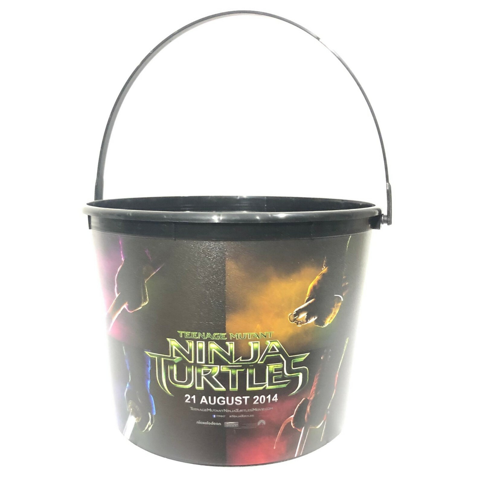 Teenage Mutant Ninja Turtles 2014 Theatres Movie Plastic Popcorn Bucket ...