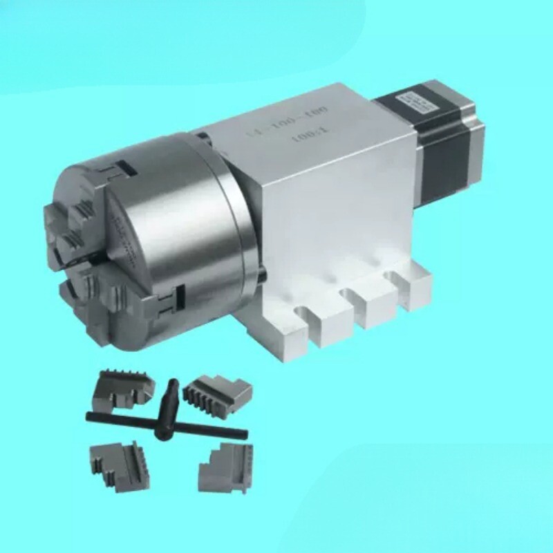 Engraving Machine Indexing Head A-axis Rotary Axis CNC Indexing Head 50 ...