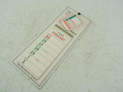 1968 Vintage Castrol Motor Oil Calendar Triumph Norton BSA Road Race ...