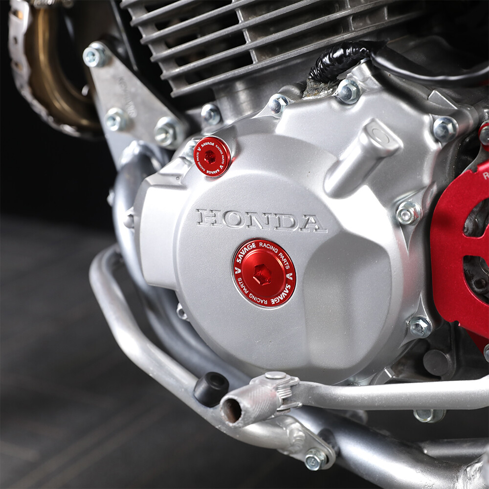 Crankcase Cover Straight Screw Plug Alternator Cap For HONDA XR400R ...