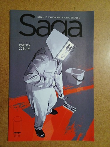 Saga #21 Comic Book 1st Print Brian K Vaughn Fiona Staples - Pics! | eBay