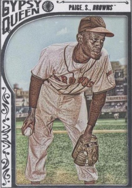 2015 Topps Gypsy Queen - White Framed #242 Satchel Paige for sale ...