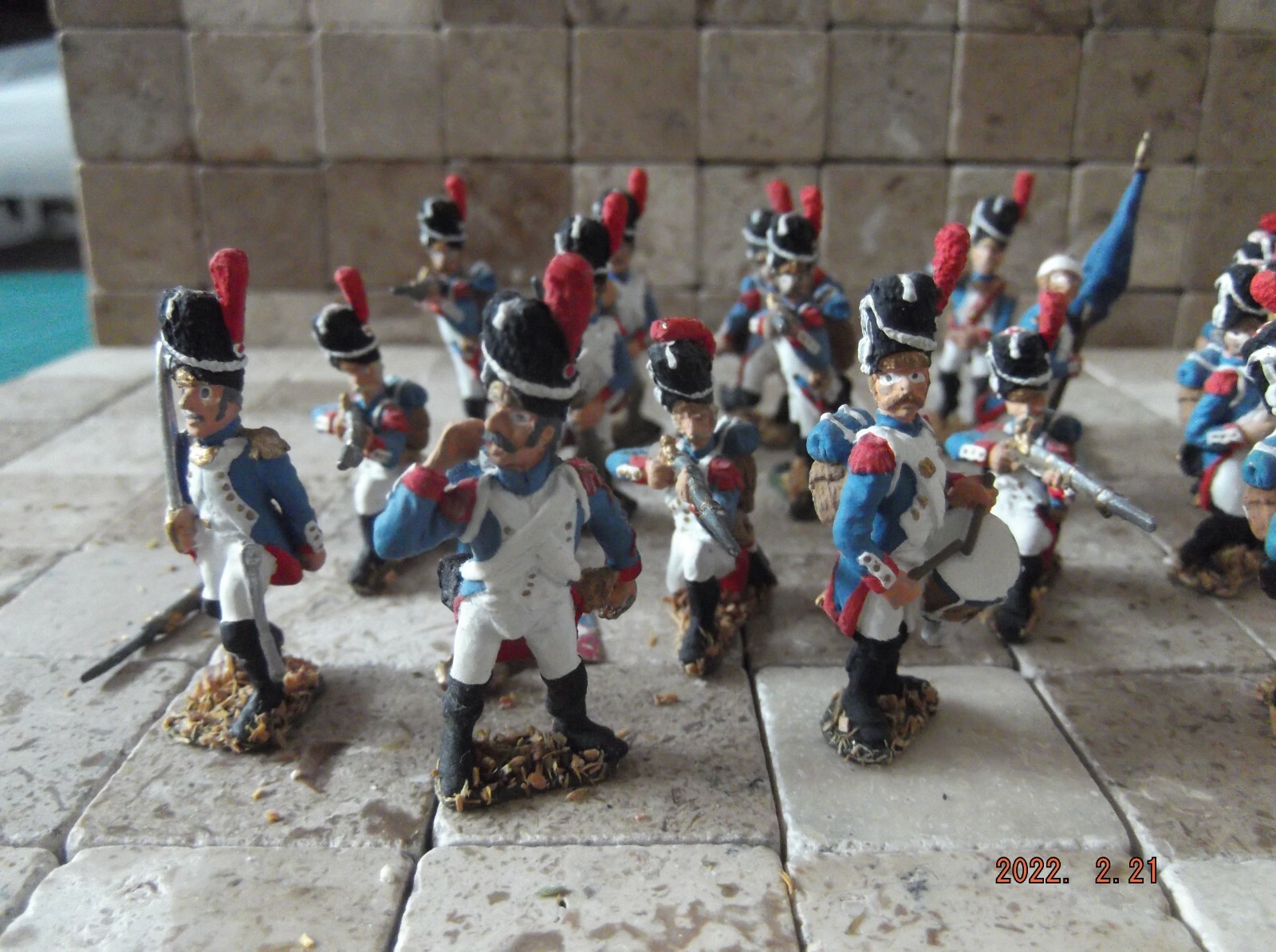 Essex Miniatures 28 mm Napoleonic French Line Infantry (Painted) | eBay UK