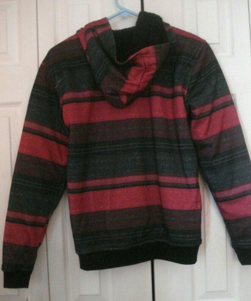Boys Jacket Hooded Size 14/16 Amplify Sherpa Lined NWT | eBay