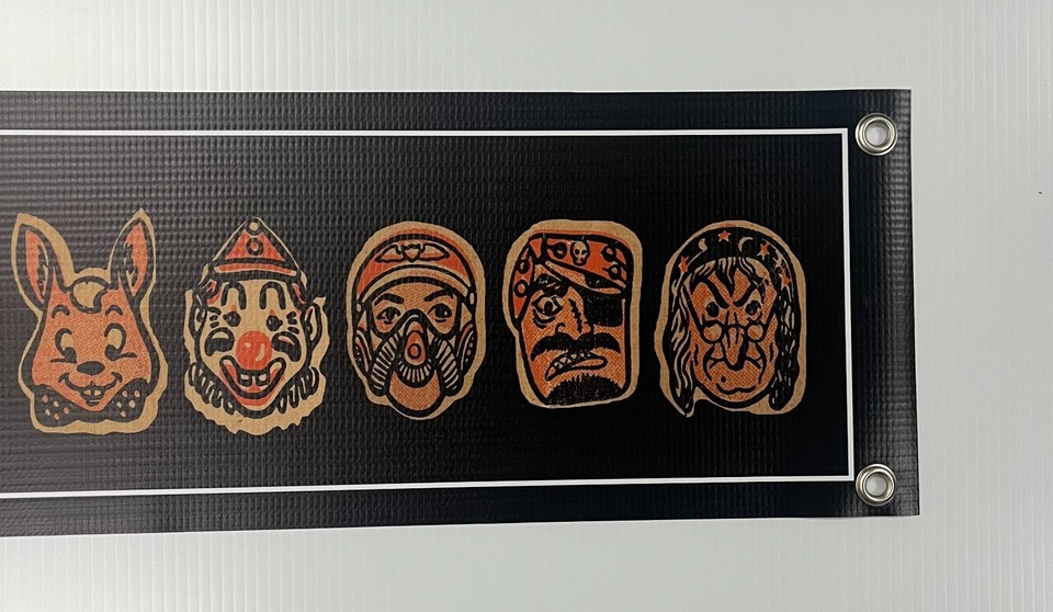 Ben Cooper Mask Halloween Display Poster Banner | eBay