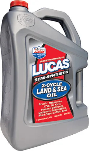 Lucas Semi Synthetic 2 Cycle Motor Oil 1 gallon Cobra Motorcycle BM50 ...