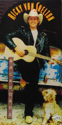RICKY VAN SHELTON POSTER, "BACKROADS" (S10) | eBay