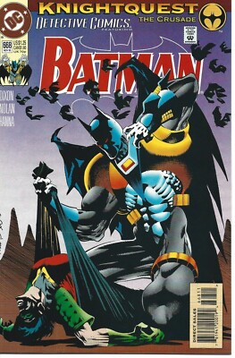 Detective Comics #668 DC 1993 Dixon Nolan VF/NM Batman Knightquest The ...