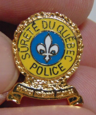 Collectible Sûreté du Québec Police Lapel Pin | eBay