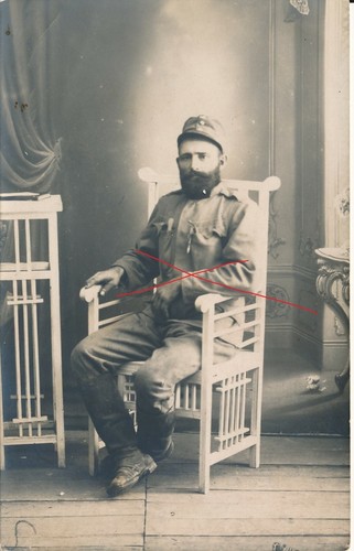 Nr 33762 Porträt Foto PK K.u.K. Soldat mit Vollbart | eBay