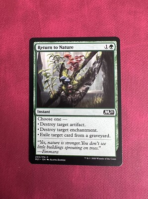 Return to Nature - NM - MTG Core 2021 - Magic the Gathering - Excellent ...