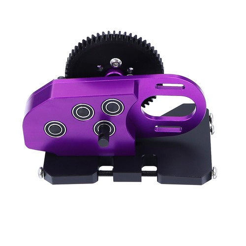 Gearbox Transmission Box with Gear For 1/10 RC LCG SCX10 I II III 90046 ...