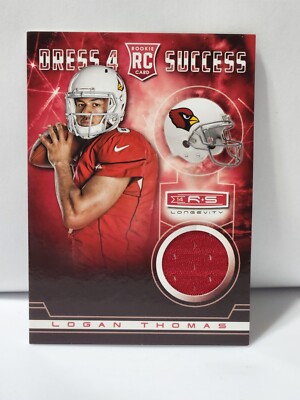 2014 Panini Rookies & Stars Dress 4 Success Patch Logan Thomas #DS-LT ...