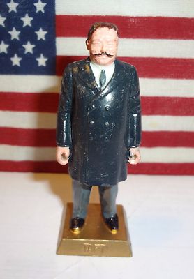 PRESIDENT WILLIAM HOWARD TAFT Vintage 1960s Marx Presidents 2.5" Figure ...