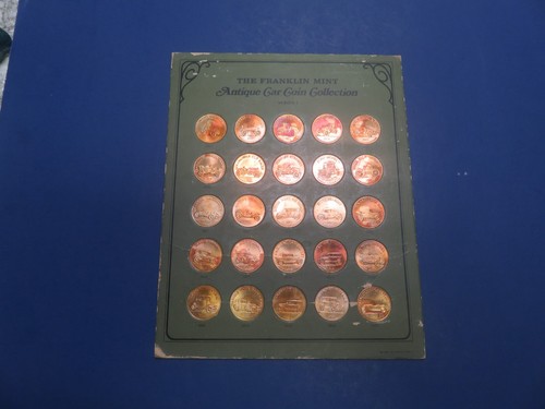 FRANKLIN MINT ANTIQUE CAR COIN COLLECTION SERIES 1 BRONZE | eBay