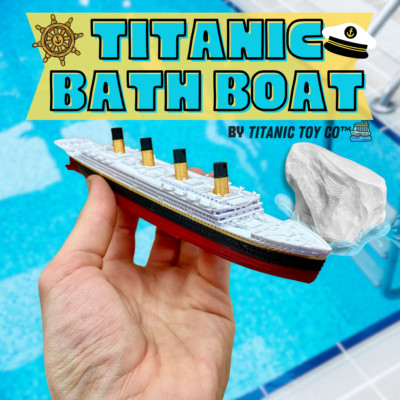 Titanic Bath Boat And Pool Toy, Titanic Model Titanic Toy For Kids, Toy ...