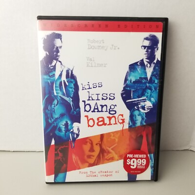 Kiss Kiss Bang Bang DVD Movie (Used) Robert Downey Jr. Val Kilmer ...