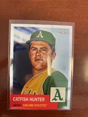 Catfish Hunter 2022 Topps Chrome Platinum Base #269 | eBay