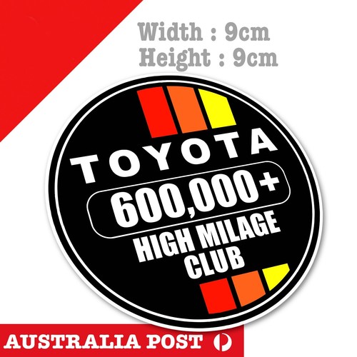 Toyota 600,000 High KILOMETER Club, High Milage , 4WD, 4X4, Off Road ...