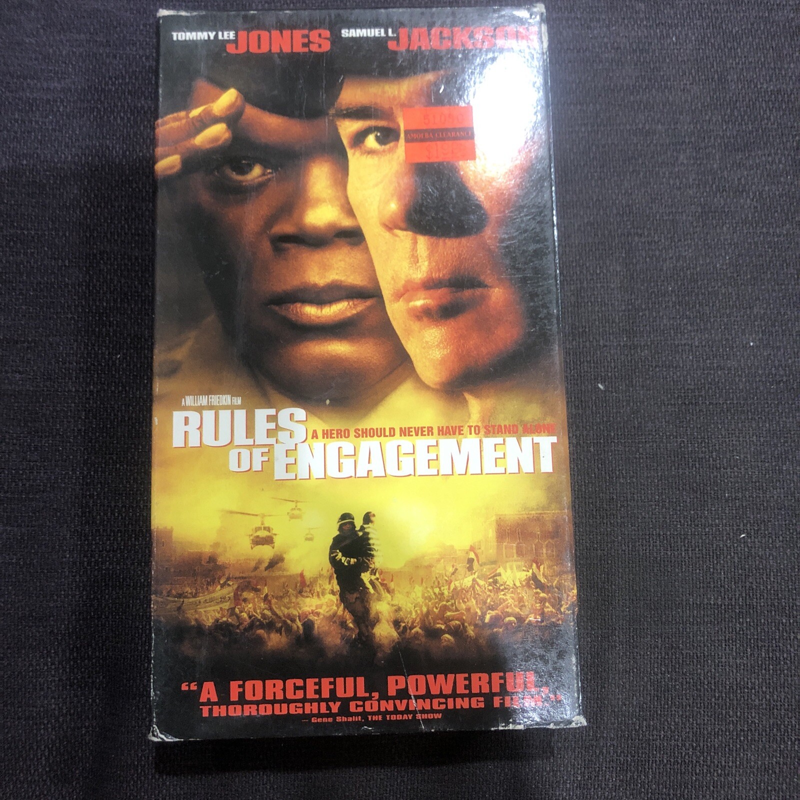 Rules of Engagement (MOVIE) (VHS, 2000) SEALED Tommy Lee Jones Samuel L ...