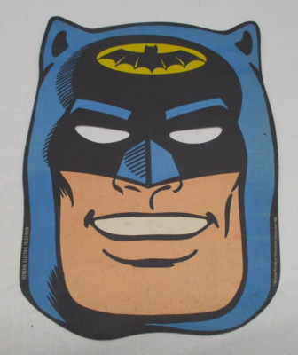 1966 Promo GENERAL ELECTRIC Television BATMAN Other Side is ROBIN MASK ...
