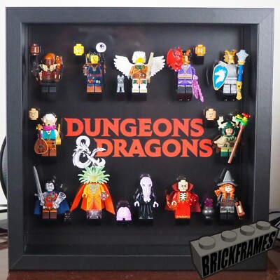 Display frame to display Lego Dungeons and Dragons Minifigures - 71047 ...