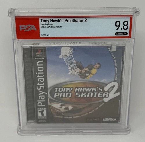 Tony Hawk's Pro Skater 2 Sony PlayStation PS1 Sealed New PSA 9.8 A+ ...