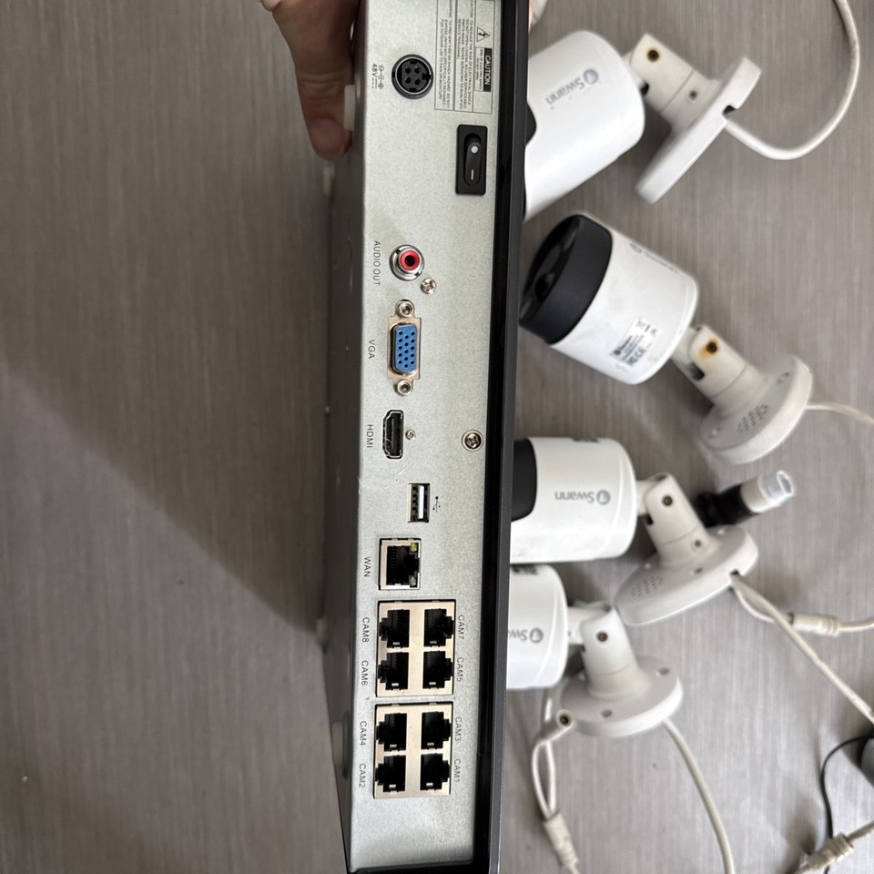 Swann NVR 8580 8 16 Channel Digital Video Recorder CCTV Security System ...