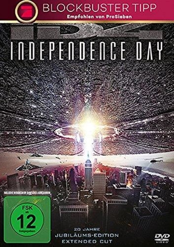 Independence Day (Extended Edition, Einzel-DVD) (DVD) Will Smith Bill ...