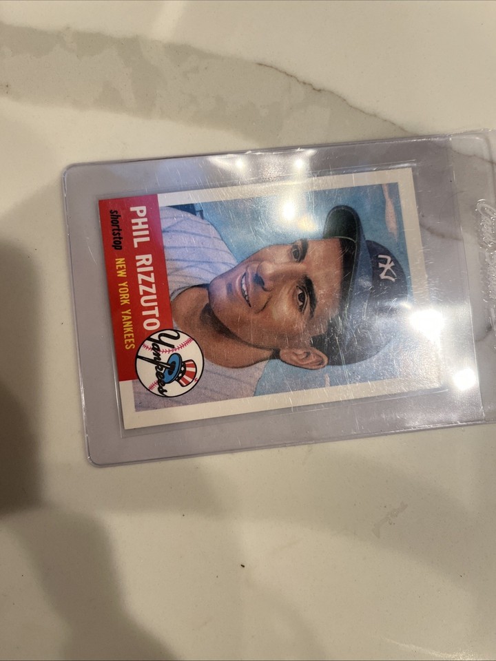 1953 Topps - Phil Rizzuto #114 Bio Information in Black | eBay