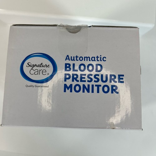 Signature Care Automatic Blood Pressure Monitor Wrist | eBay