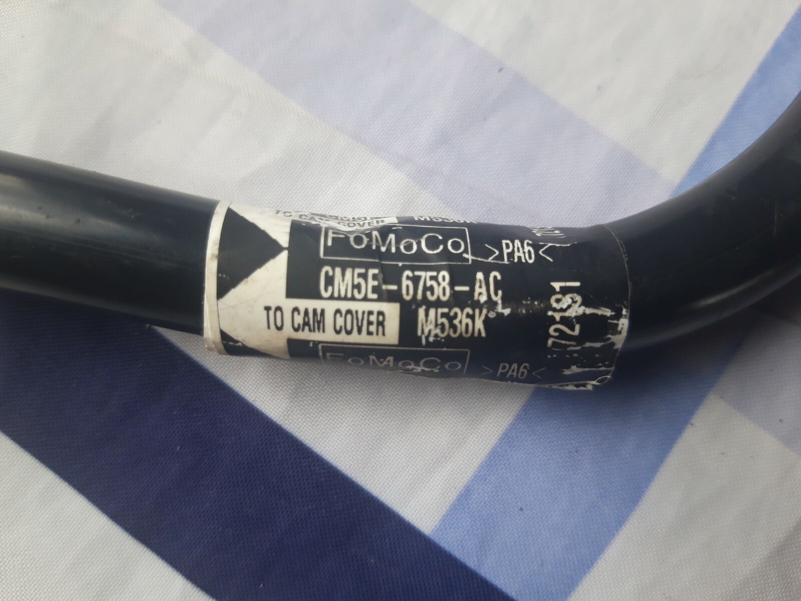 2012 2013 2014 2015 FORD FOCUS OEM VACUUM TUBE CM5E-6758-AC ...