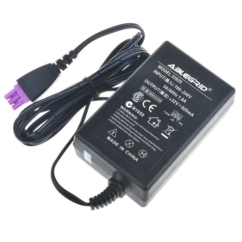 AC Adapter Charger for HP Deskjet 5600 F4480 F4483 Printer Power Supply ...