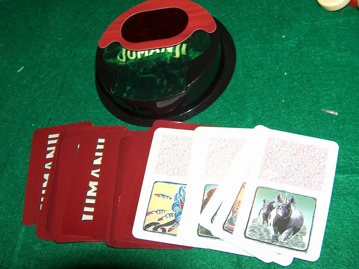 Jumanji Board Game Cards