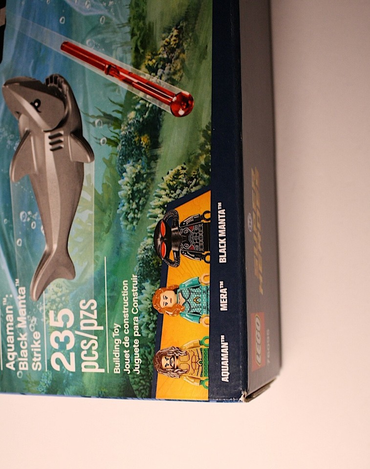 LEGO 76095 DC Comics Super Heroes: Black Manta Strike Aquaman - new in ...