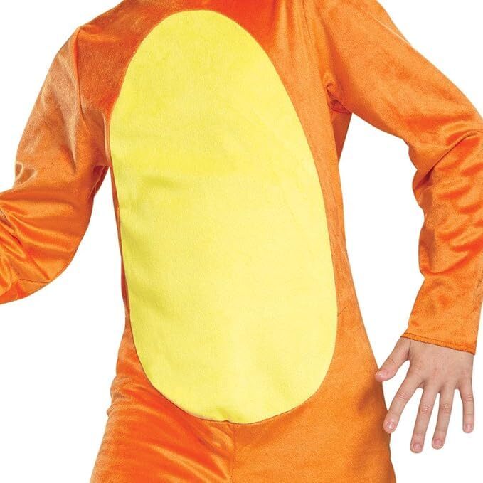 Child Charmander Costume Jumpsuit and Mask Authentic Pokemon Outfit | eBay
