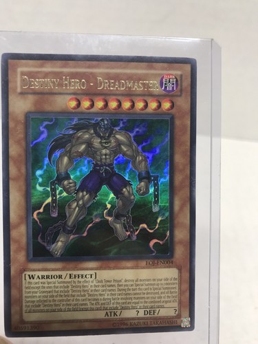 YuGiOh Destiny Hero Dreadmaster EOJ-EN004 Unlimited NMint KONAMI | eBay