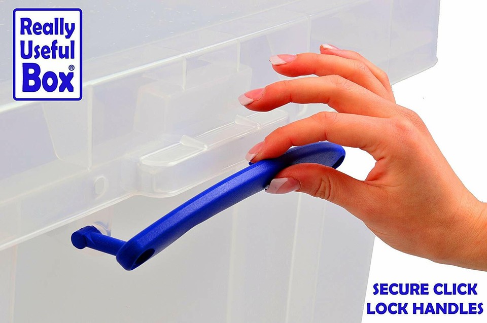 Really Useful 4 Litre Clear A4 Storage Box | eBay UK