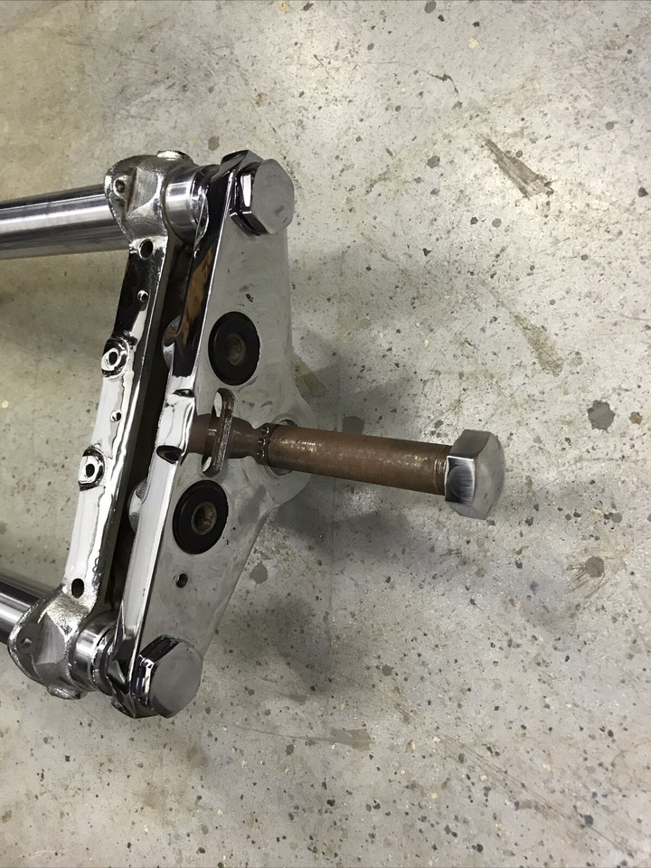 41MM BILLET WIDE GLIDE FRONT END FORKS HARLEY Davidson Triple Tree ...