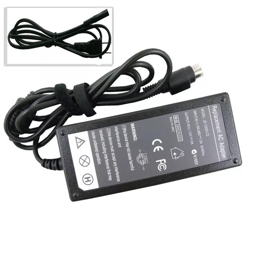 4 PIN 12V 5A AC Adapter Charger for Sanyo CLT2054 LCD TV Monitor Power ...