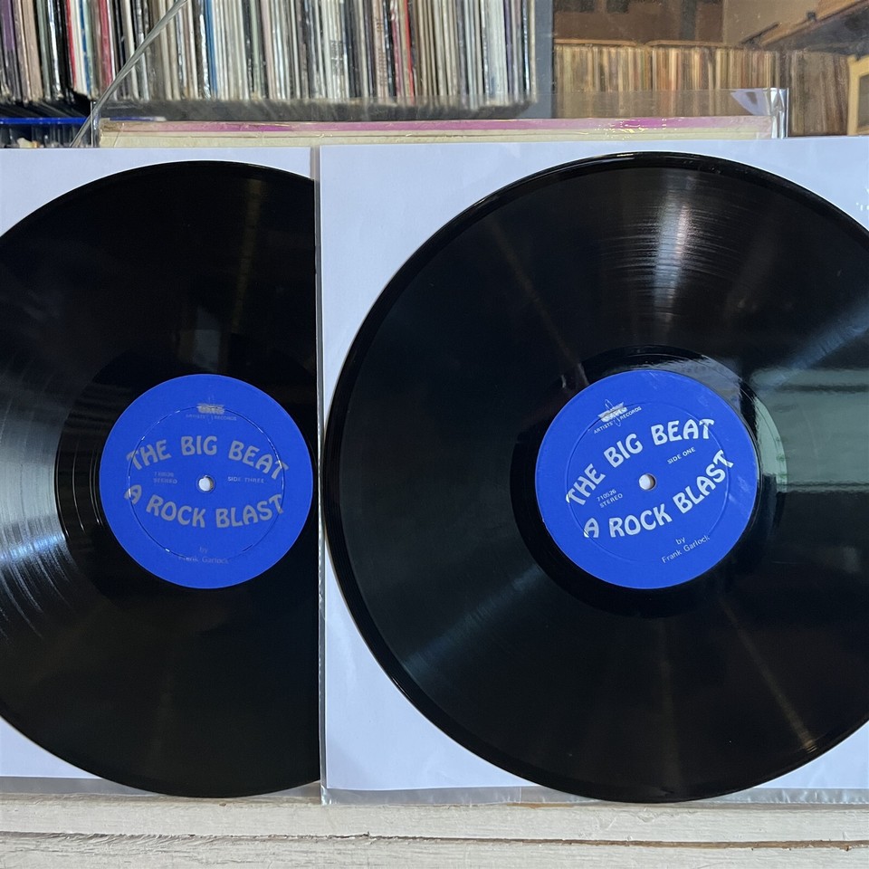 [RADIO/SPOKEN WORD]~EXC/VG+ 2 DOUBLE LP~FRANK GARLOCK~The Big Beat~A ...