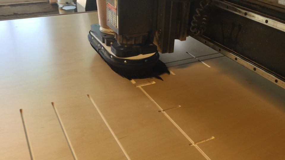 Multicam Router 4x8 table with table vacuum, rebuilt 7hp spindle, more ...