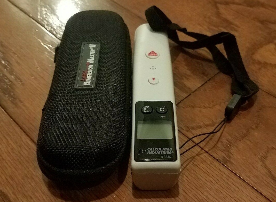 Calculated Industries Laser Dimension Master II Measuring Tool 3339 ...