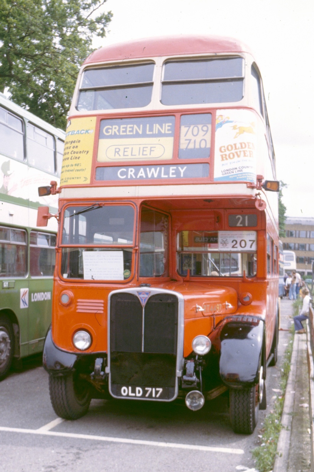London Transport RT4497 Crawley 1980 Bus Photo | eBay UK