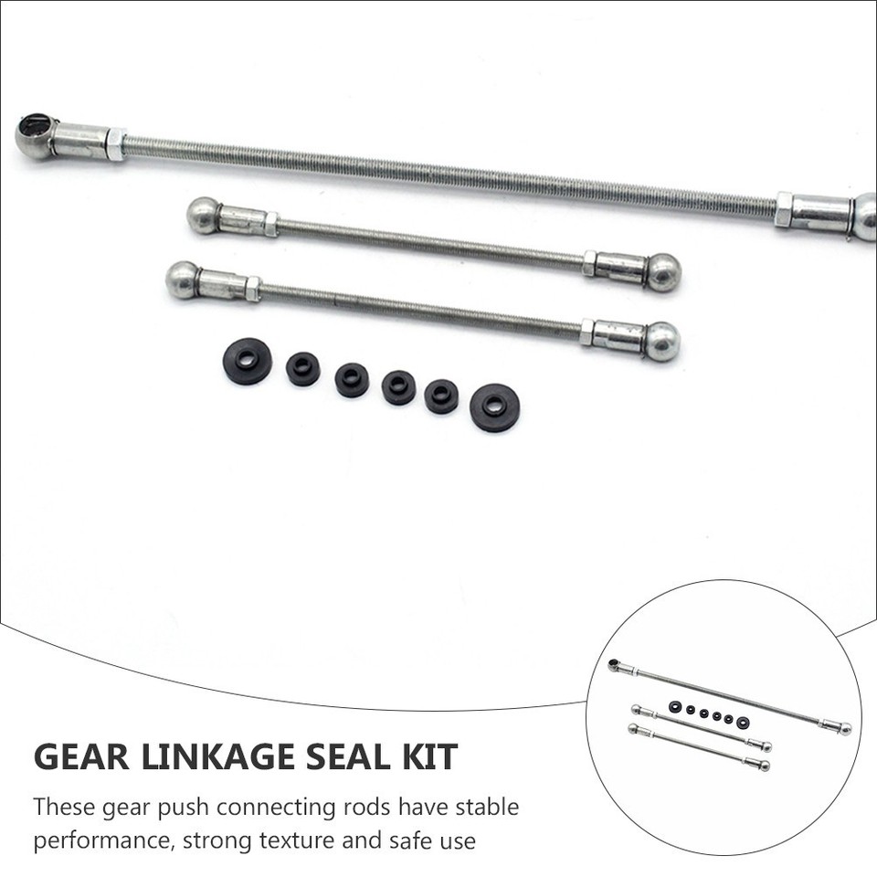 1 Set Gear Linkage and Seal Kit Auto Replacement Gear Linkage Rods | eBay