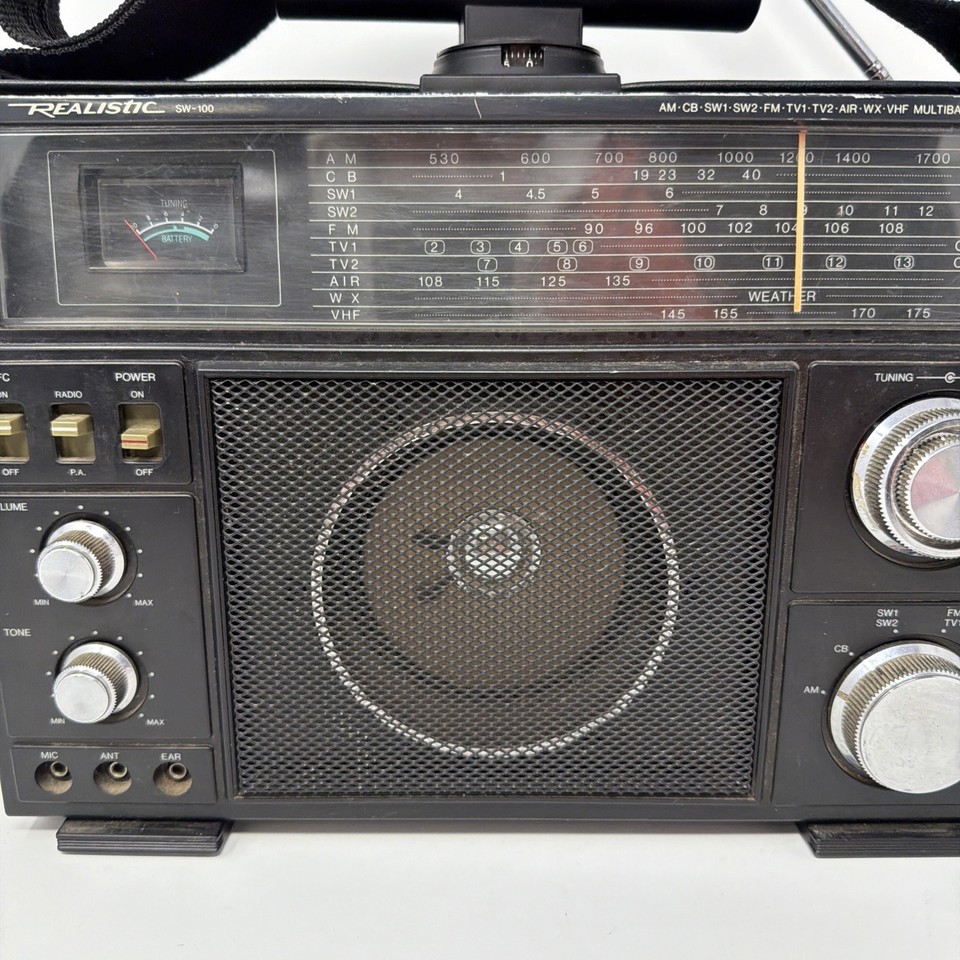 SW-100 Multiband Receiver Vintage Realistic Working | eBay