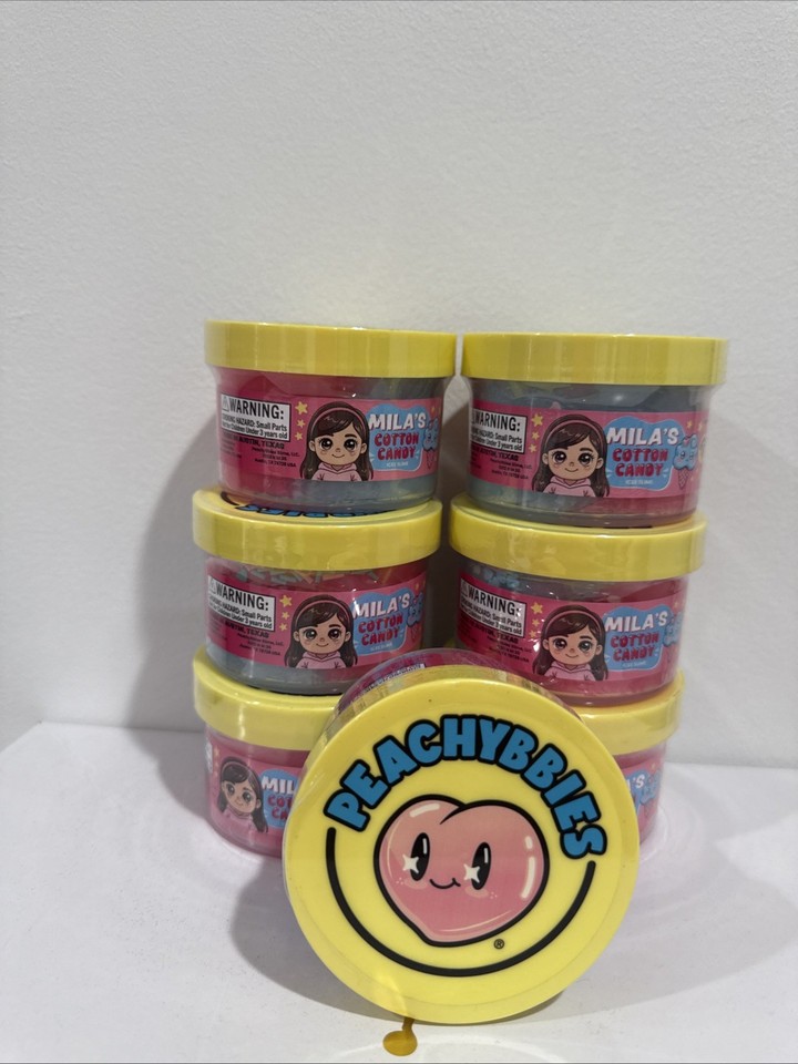 Mila’s Peachybbies Slime Milas Cotton Candy AUTHENTIC The Anazala ...