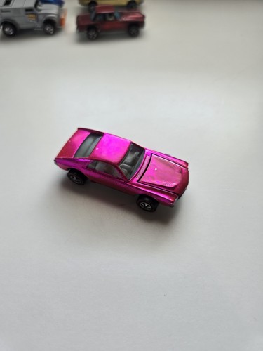 HOT WHEELS REDLINE CUSTOM AMX IN PINK WITH A WHITE INTERIOR | eBay